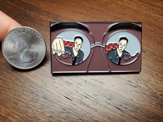 The Matrix Enamel Pin Keanu Reeves Pin Neo Pin Morpheus - Etsy