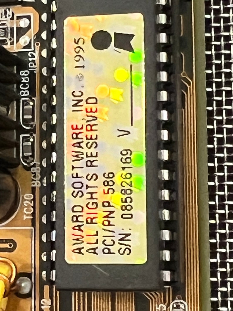 Artwork From Vintage Computer Parts. Framed Wall Art in an 11”x15 ...