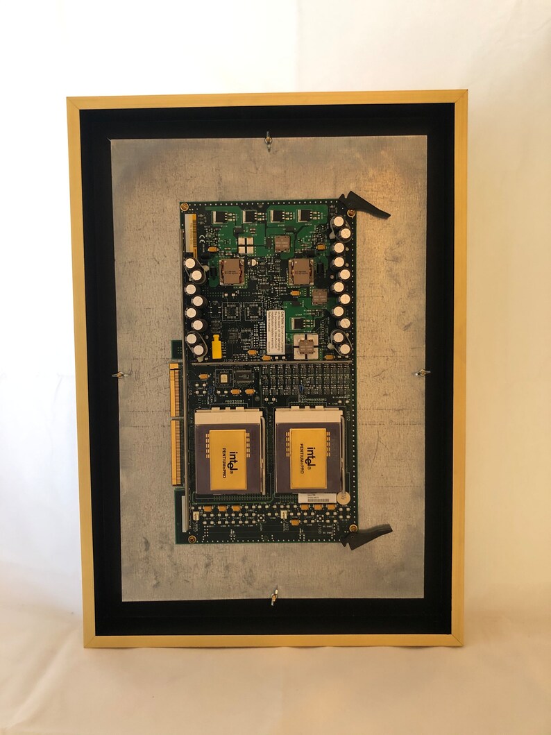 Artwork From Vintage Computer Parts - Etsy