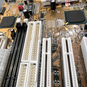 Artwork From Vintage Computer Parts. Framed Wall Art in an 11”x15 ...