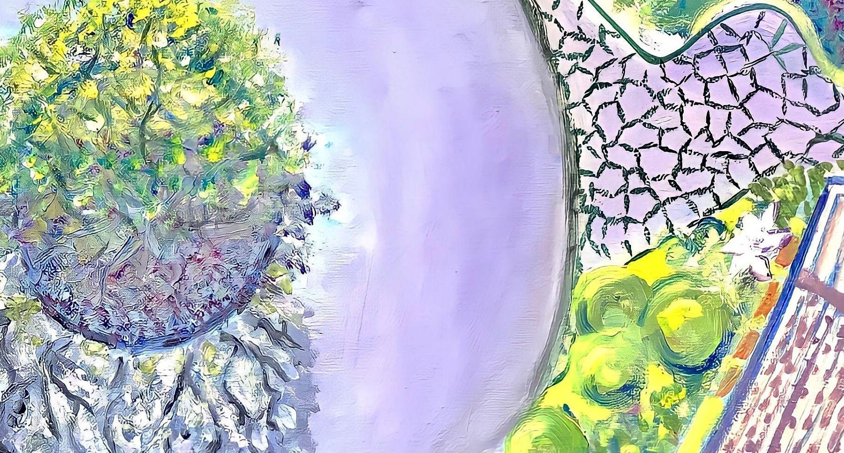 Roundabout, Original Oil Painting by Sandy Ballatore - Etsy