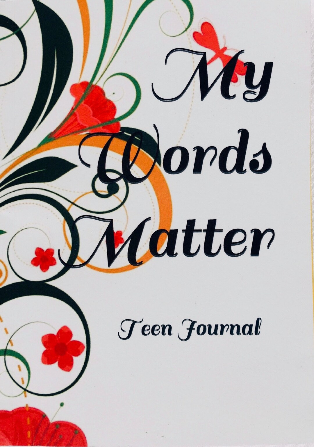 My Words Matter, Teen Journal - Etsy