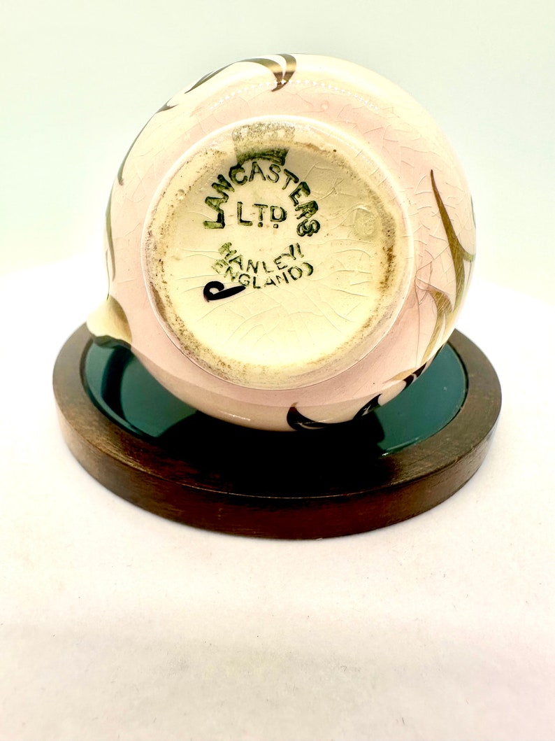 Vintage Lancaster Pottery, Mini-pitcher With Silk Pouch - Etsy