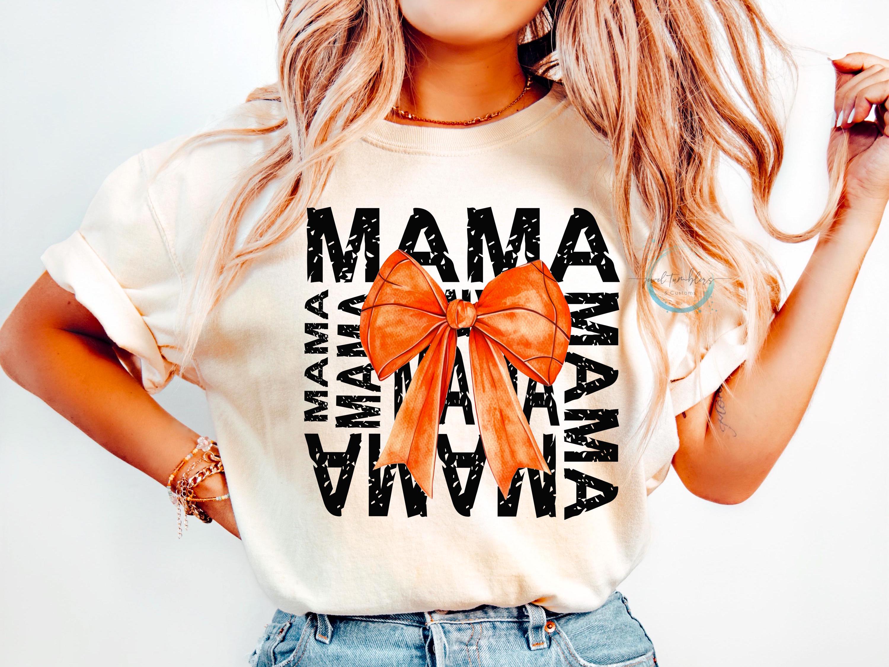 MAMA Bow PNG, Distressed Print (digital Download) - Etsy