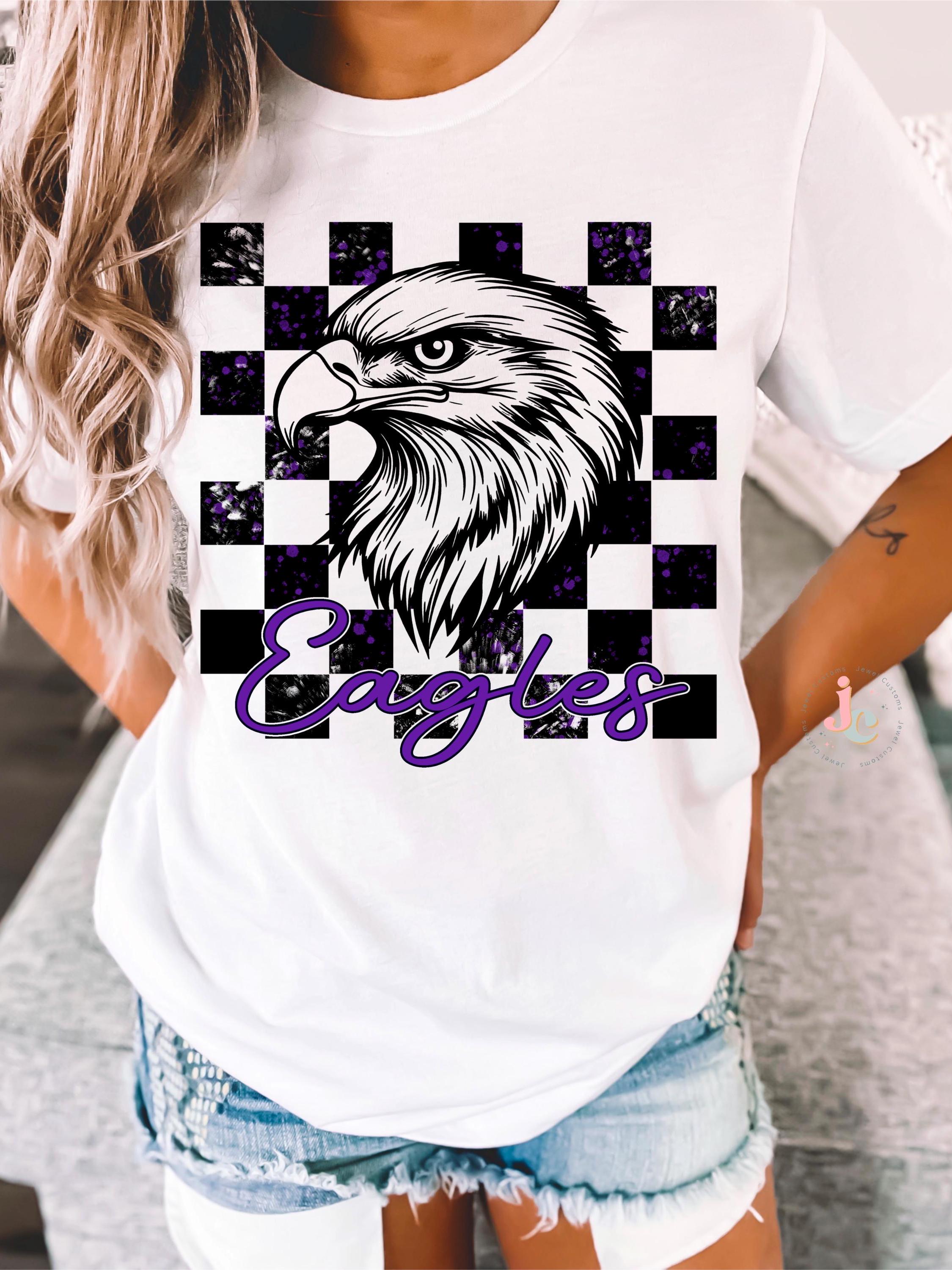 Eagles Png, Eagles Sublimation, School Spirit, Eagles Graphic ...