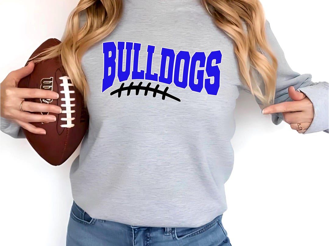 Bulldogs Football SVG, Sports PNG File, Sublimation Design, Football ...
