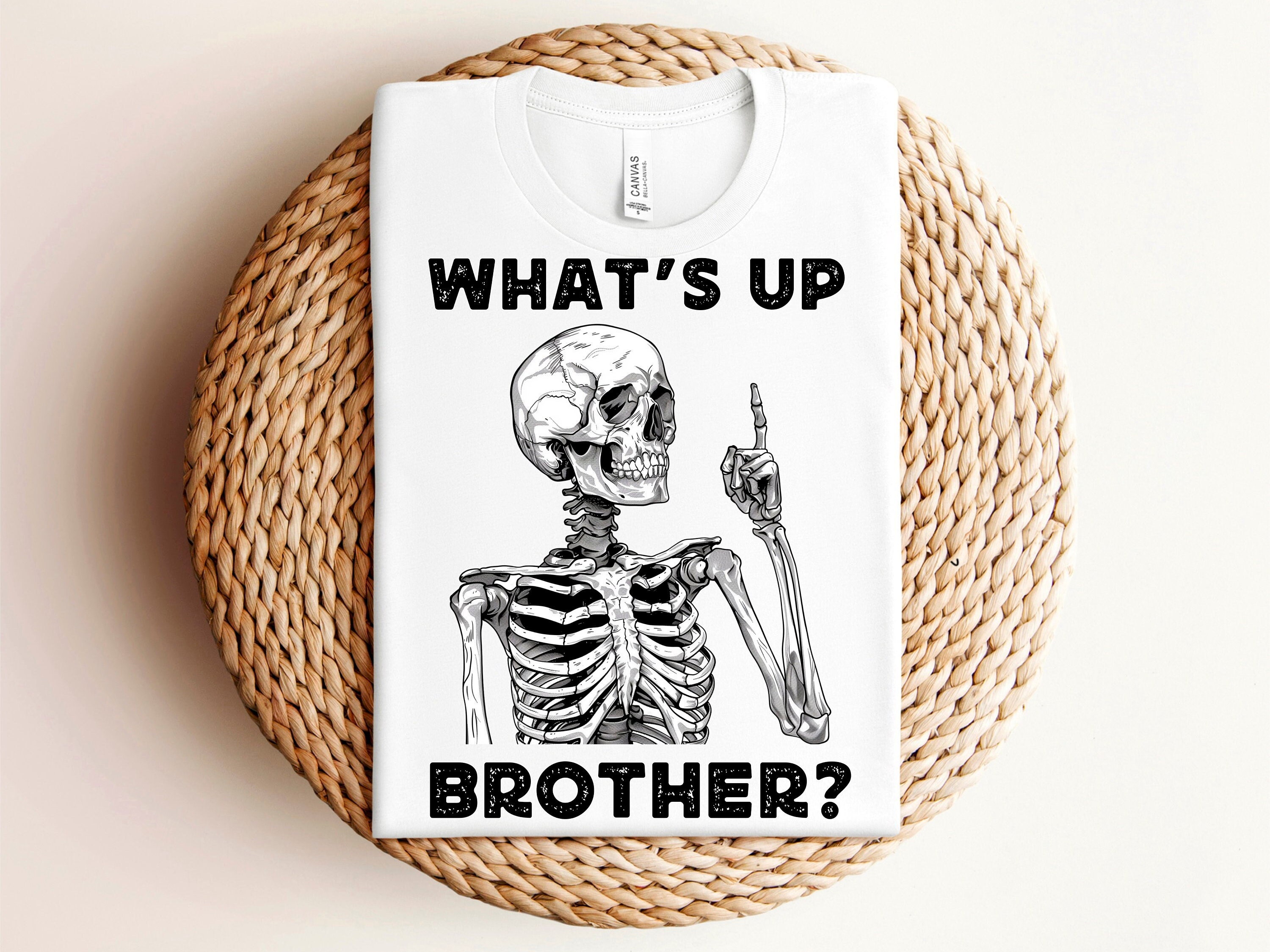 What’s up Brother PNG, Trending Digital Art, Tshirt Design, Tiktok ...