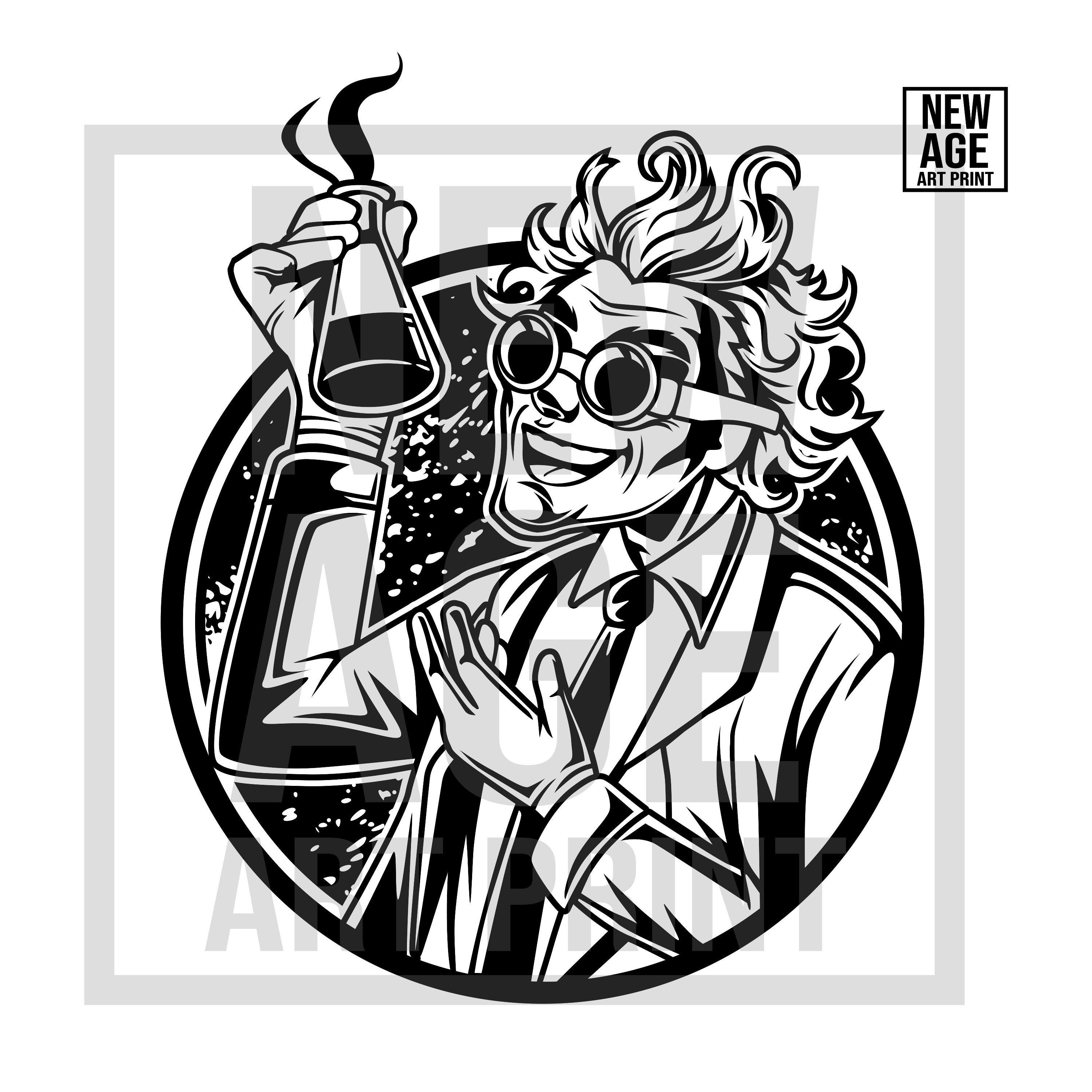 Mad Scientist Svg Labels - Etsy