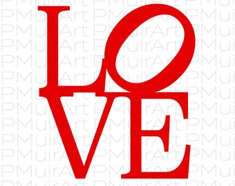 Philadelphia Love Sign | Etsy