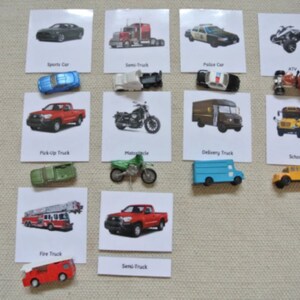 Montessori on the Road 3 Parts Cards Digital PDF Download Printable ...