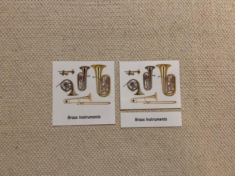 Montessori Composition and Layout of A Symphony Orchestras 3 Parts ...