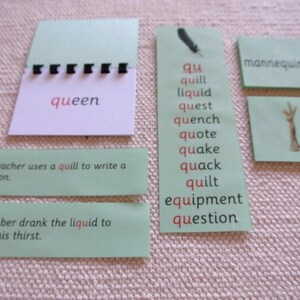 Montessori Language Basic Green Series Phonics Educational Kit Home ...