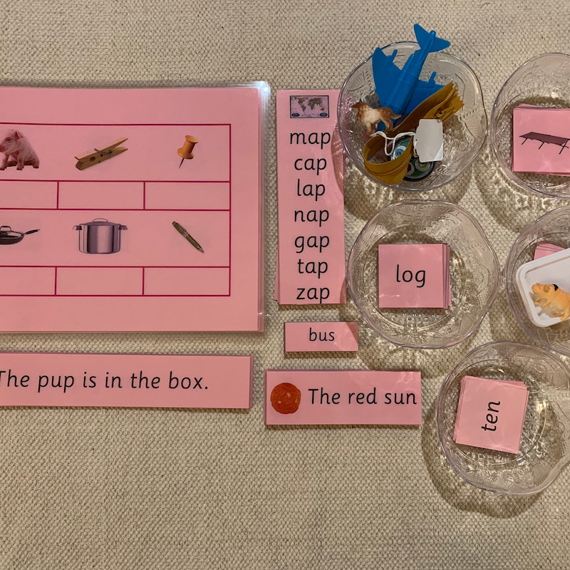 Montessori Language - Etsy