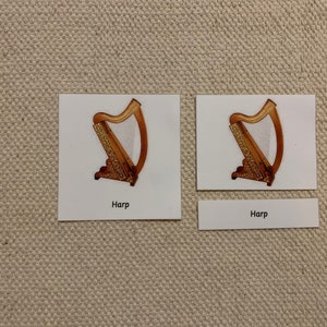 Montessori Composition and Layout of a Symphony Orchestra 3 Parts Cards ...