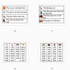 Montessori Pink Language Series Phonics Educational Kit Digital PDF ...