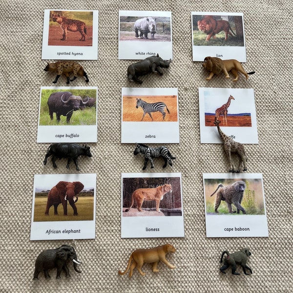 African Animals - Etsy