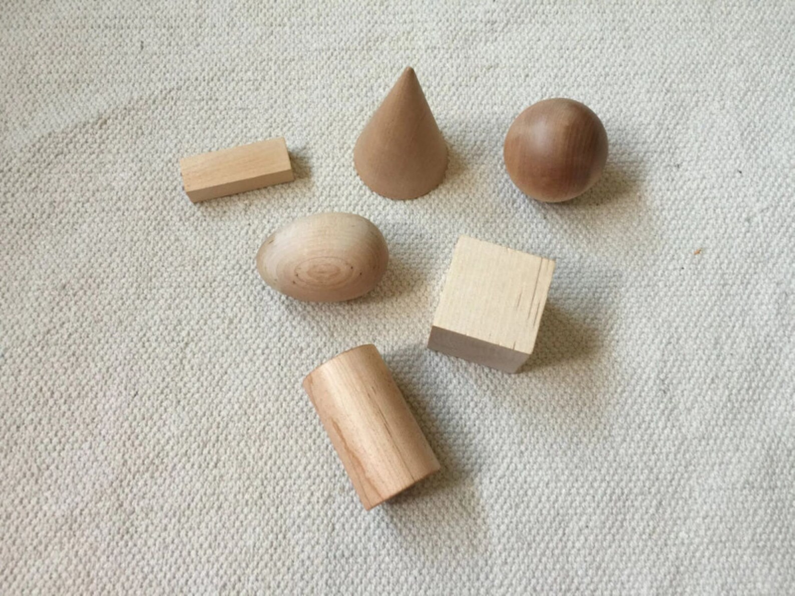 Montessori Geometric Solids Toy for Toddlers - Etsy