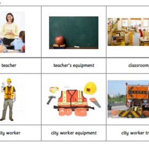 Montessori Community Helper 3 Part Cards Digital Download Printable ...