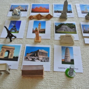 Montessori Around the World 3 Part Cards Digital PDF Download Printable ...