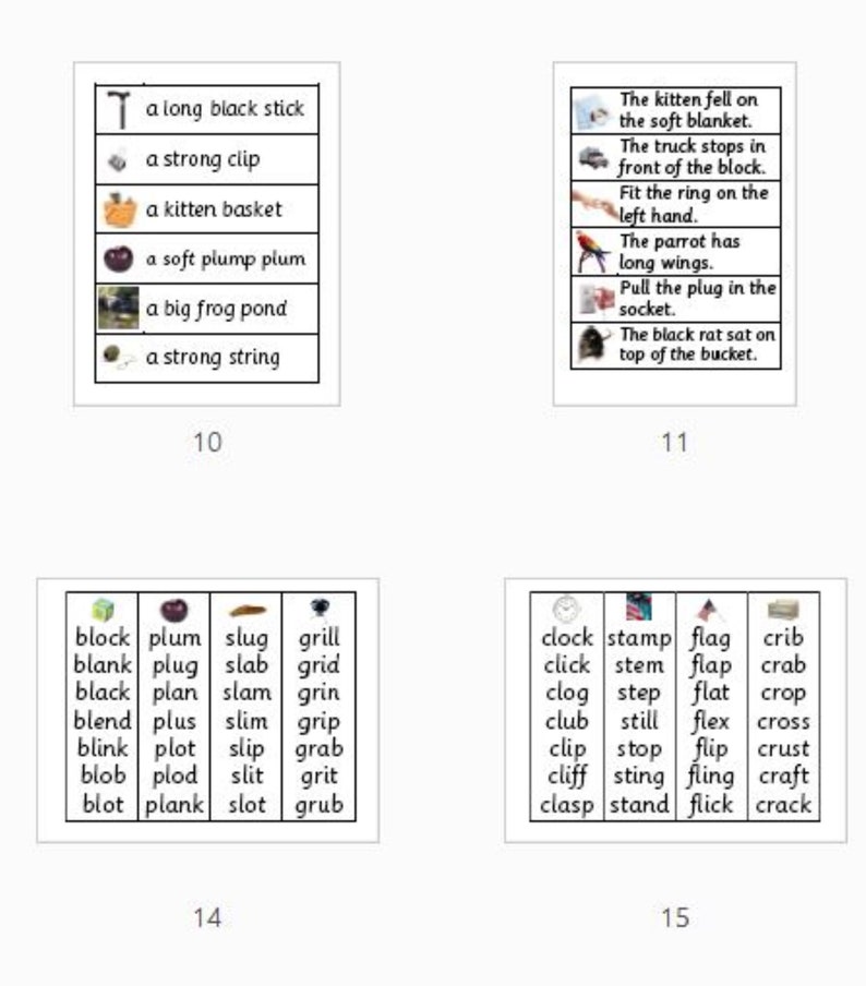 Montessori Blue Language Series Phonics Educational Kit - Etsy