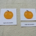 Montessori Common Pumpkins 3 Parts Cards Homeschool Classroom ...