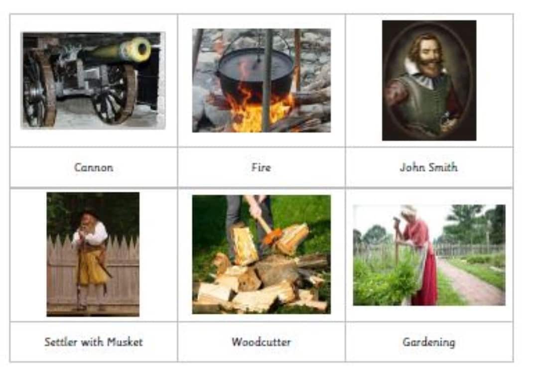 Montessori James Town History 5 Parts Cards Digital PDF Download ...