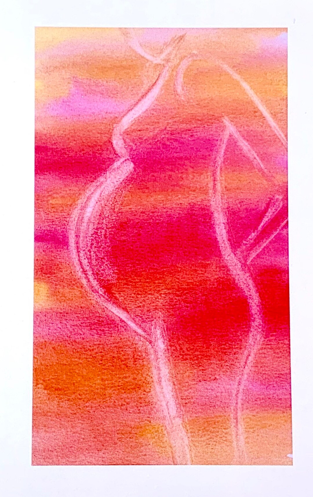 Baby Belly | Celebrating Pregnancy A4 Print | Hand Painted | Baby ...