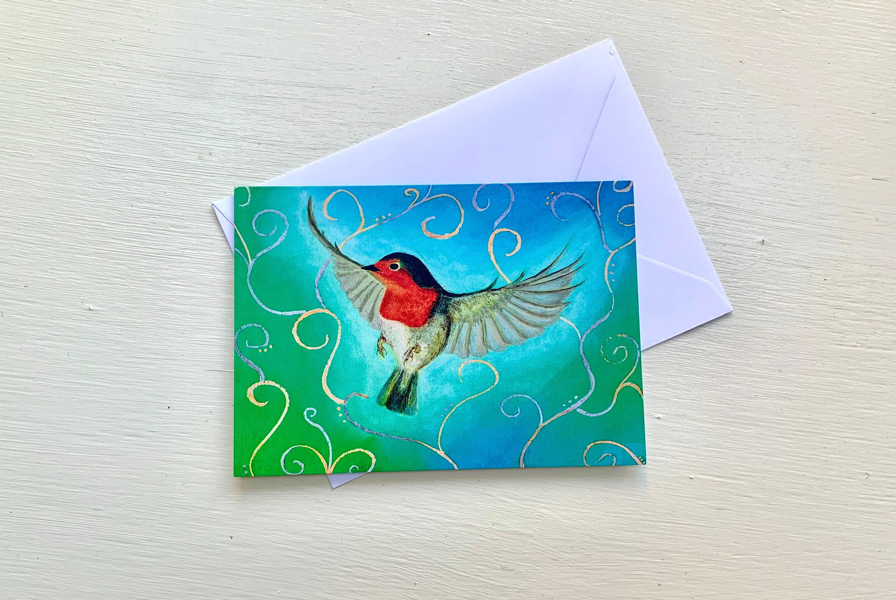 Spirit of the Robin | Blank All Occasion Greeting Cards | Nature ...