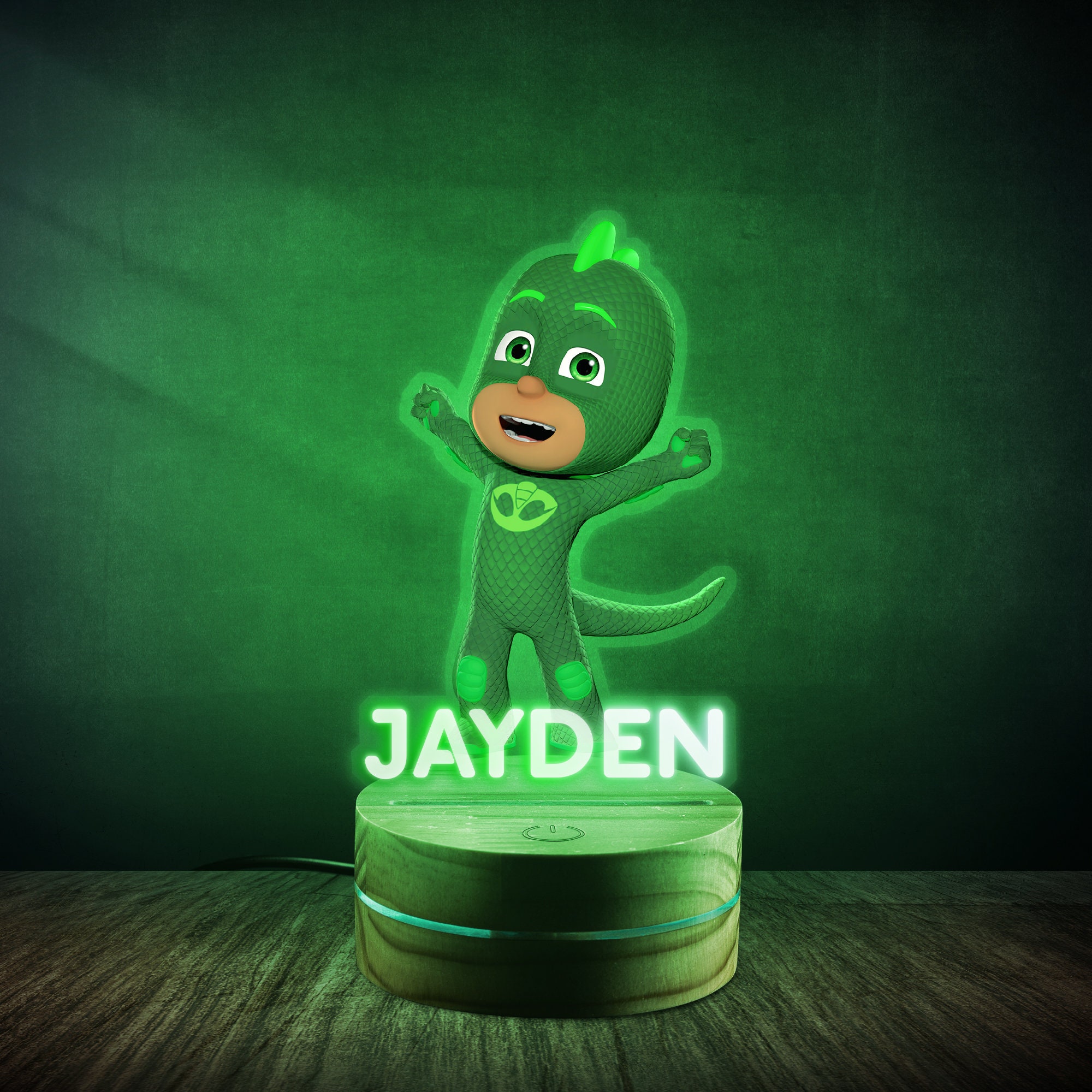 Pj Masks 3D LED Night Light Lamp Illusion Night Light Gift | Etsy