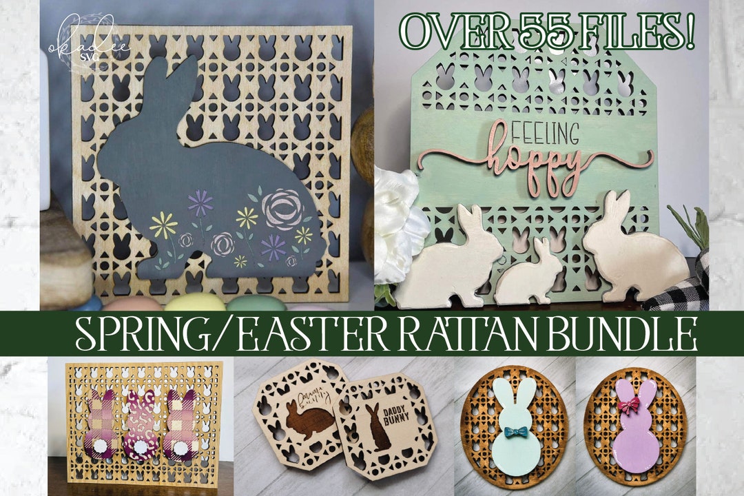 Easter Laser Cut File, Glowforge Easter, Laser Easter, Laser Cut File ...