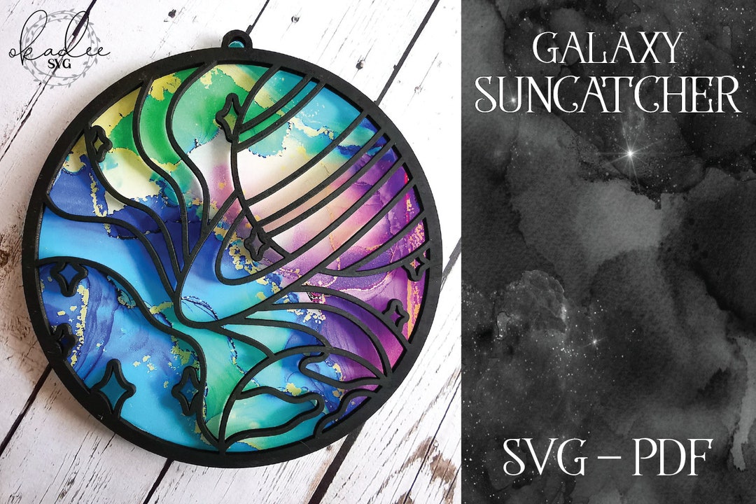 Laser Cut File, Laser Cut Suncatcher, Suncatcher SVG, Layered Suncatcher, Laser Suncatcher ...