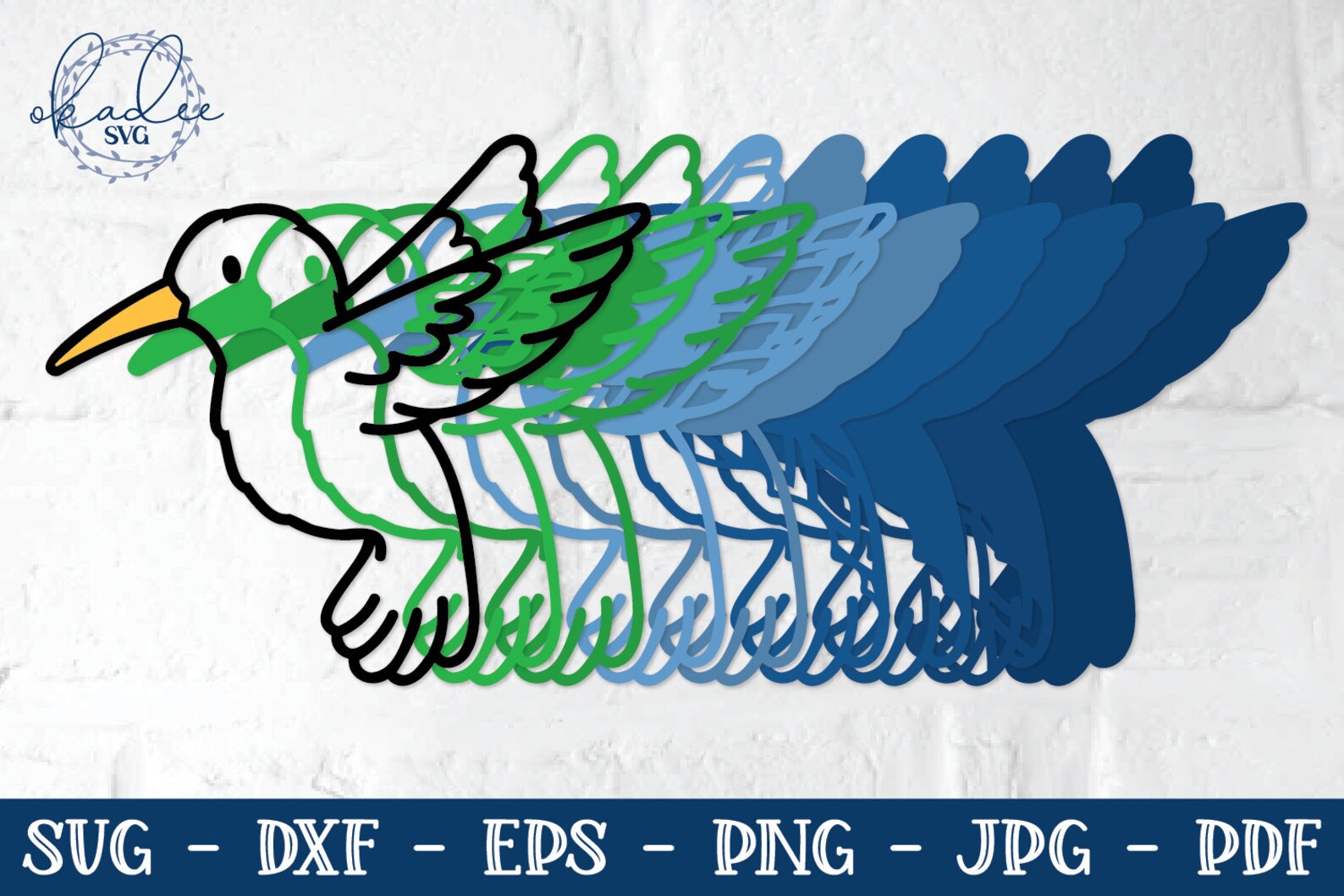 3D Bird SVG Bundle 3D Peacock Svg 3D Flamingo Svg 3D | Etsy