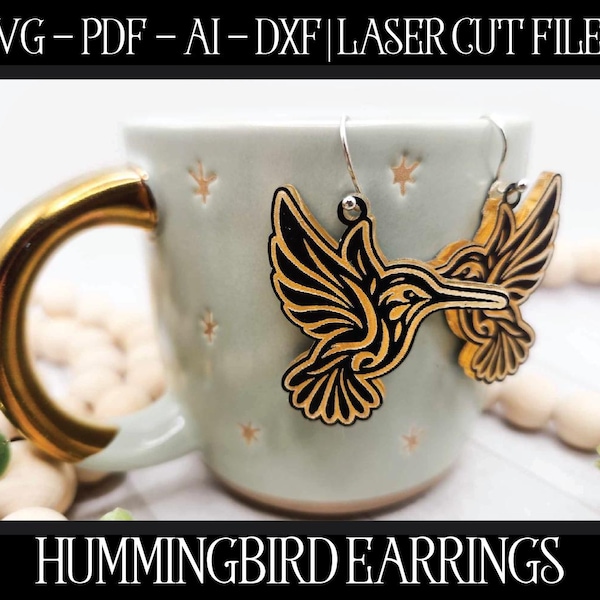 Hummingbird Earrings - Etsy