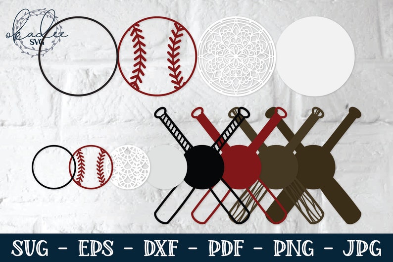 3D Baseball Mandala SVG, 3D Baseball SVG, Layered Baseball, Baseball ...