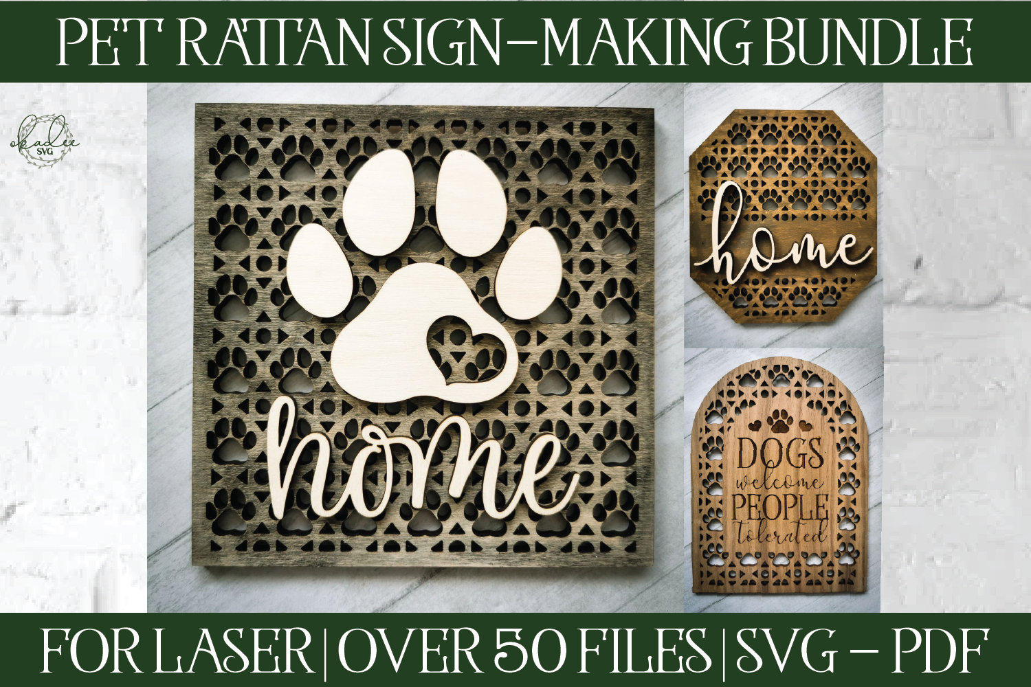 Laser Cut Rattan Laser Pet Sign Laser Cut Dog Laser Sign - Etsy