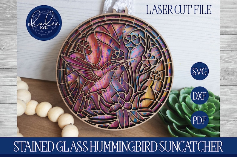 Laser Suncatcher SVG Laser Cut File Laser Cut Suncatcher - Etsy Australia