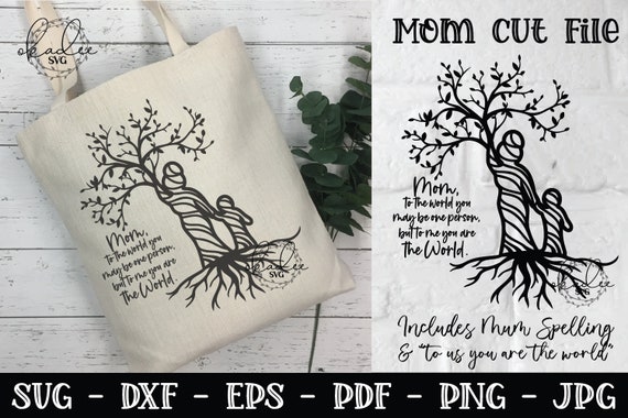 Mother's Day Tree SVG Mom Tree SVG Mum Tree SVG - Etsy