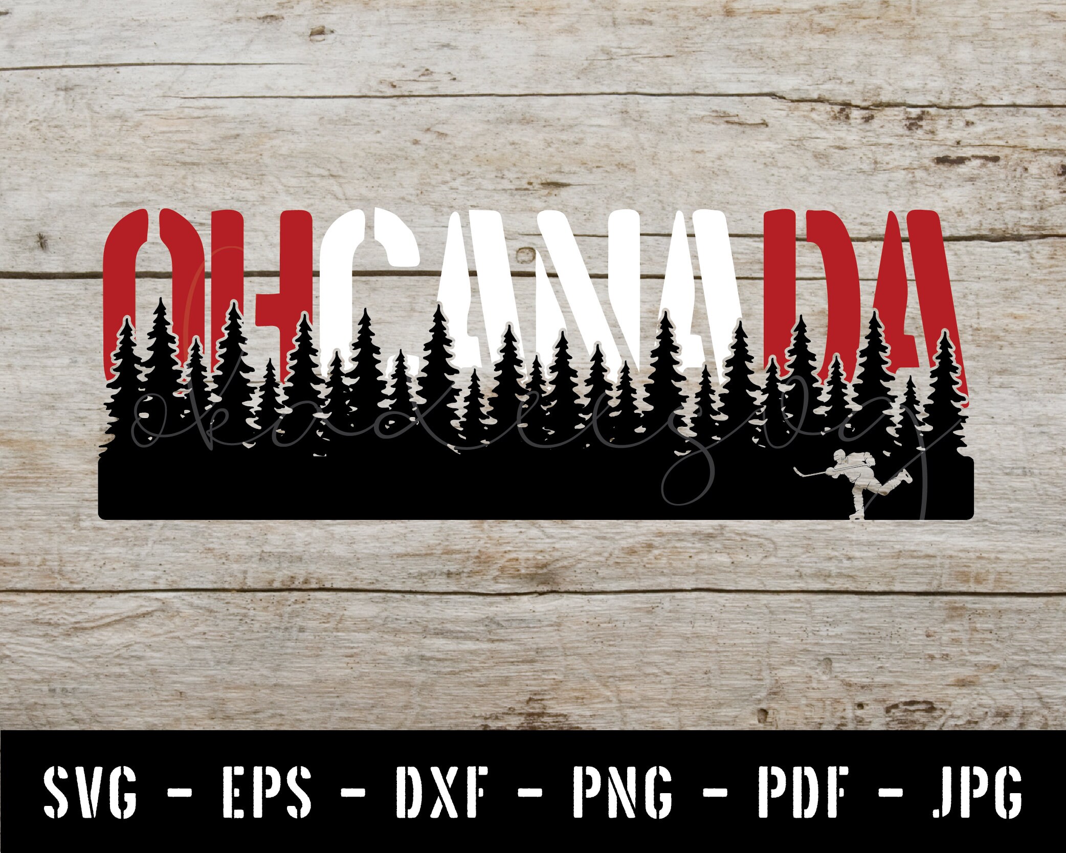 Hockey SVG, Oh Canada SVG, Instant Download, Cut File, Canadian Svg ...