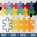 3D Autism Awareness Mandala Bundle, 3D Autism Mandala, 3D Puzzle Piece ...