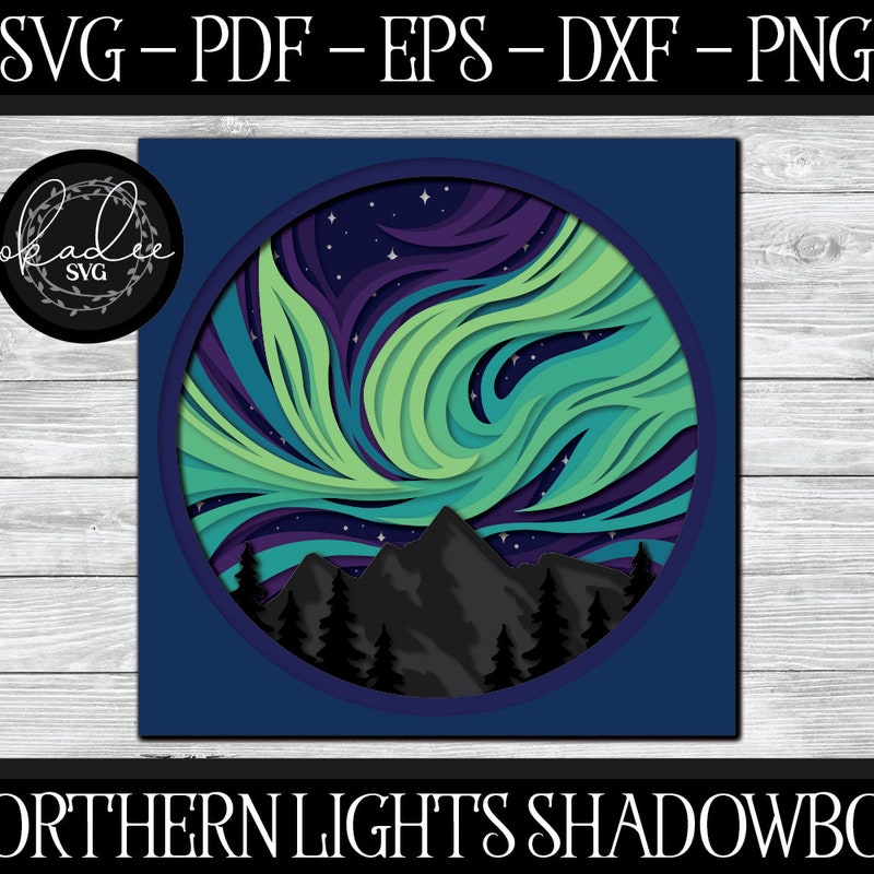 Aurora Shadowbox - Etsy