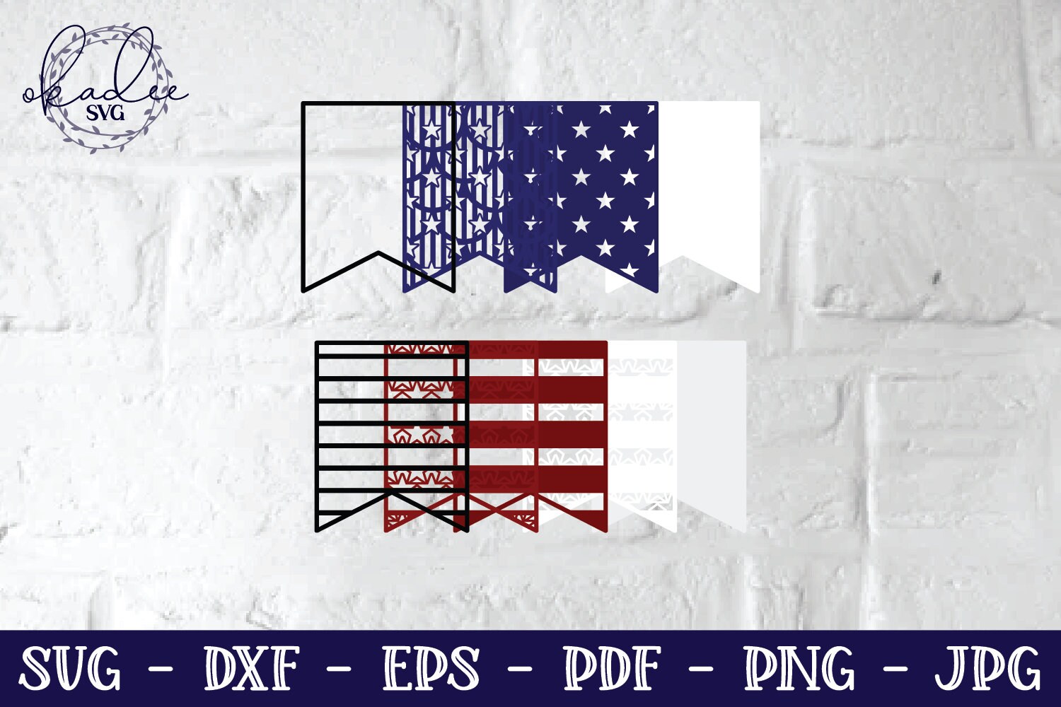 3D Stars and Stripes Mandala 3D USA Mandala 4th of July SVG - Etsy