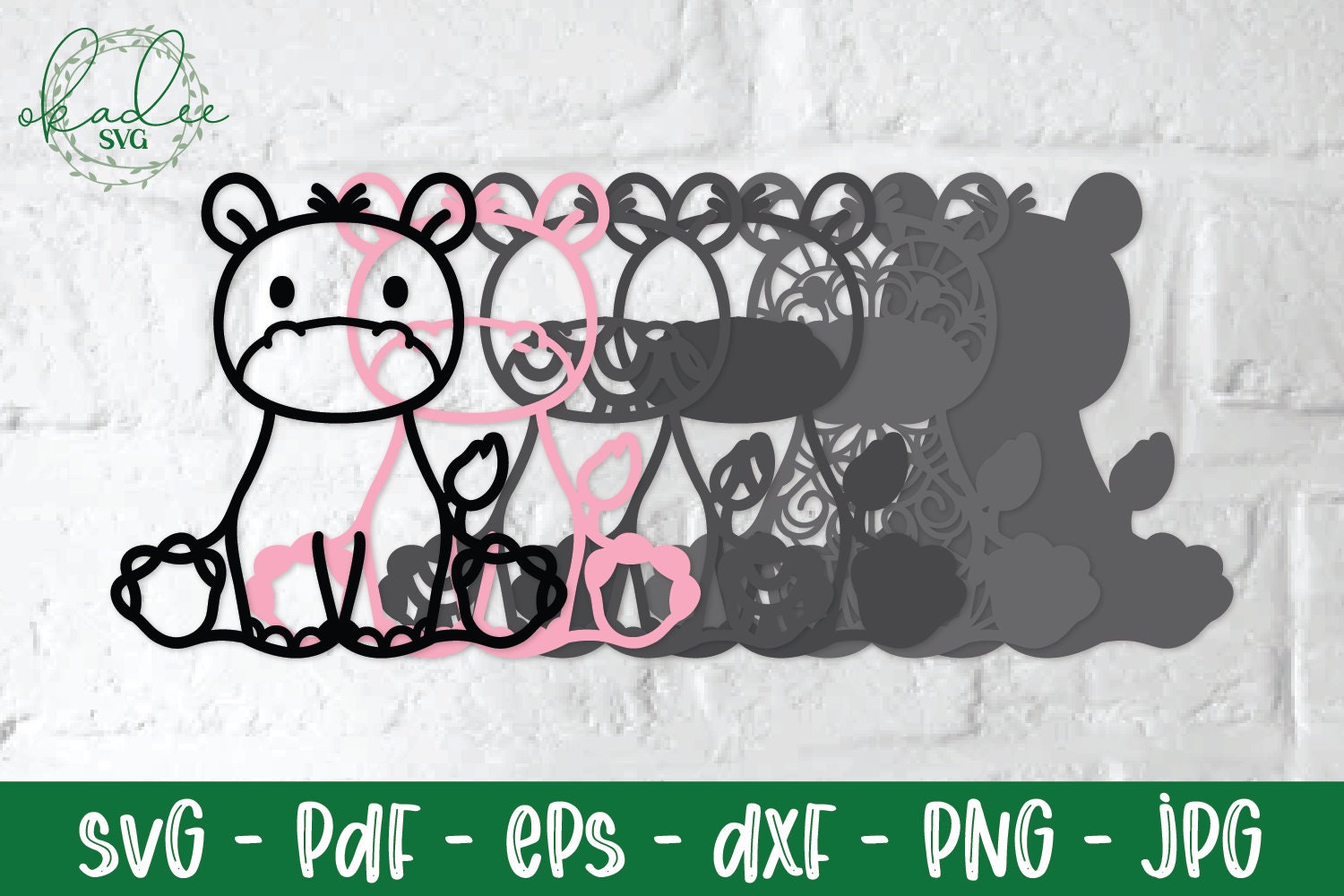 3D Jungle Critters Volume 2 Jungle Animal SVG Jungle SVG - Etsy Canada