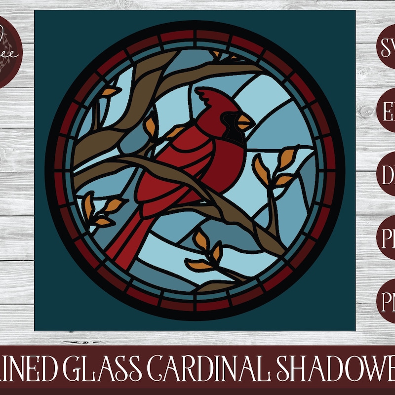 Cardinal Shadow Box - Etsy