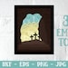 3D Easter Tomb SVG, 3D Empty Tomb SVG, Layered Easter SVG, Papercut ...