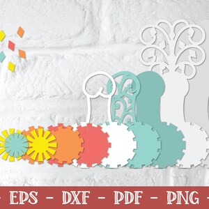 3D Birthday Peen SVG, Layered SVG, Birthday Svg, Party Svg, 3D Birthday ...