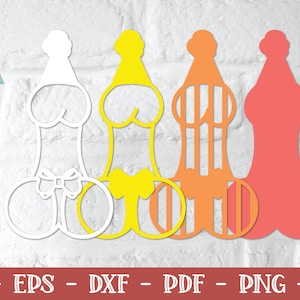 3D Birthday Peen SVG, Layered SVG, Birthday Svg, Party Svg, 3D Birthday ...