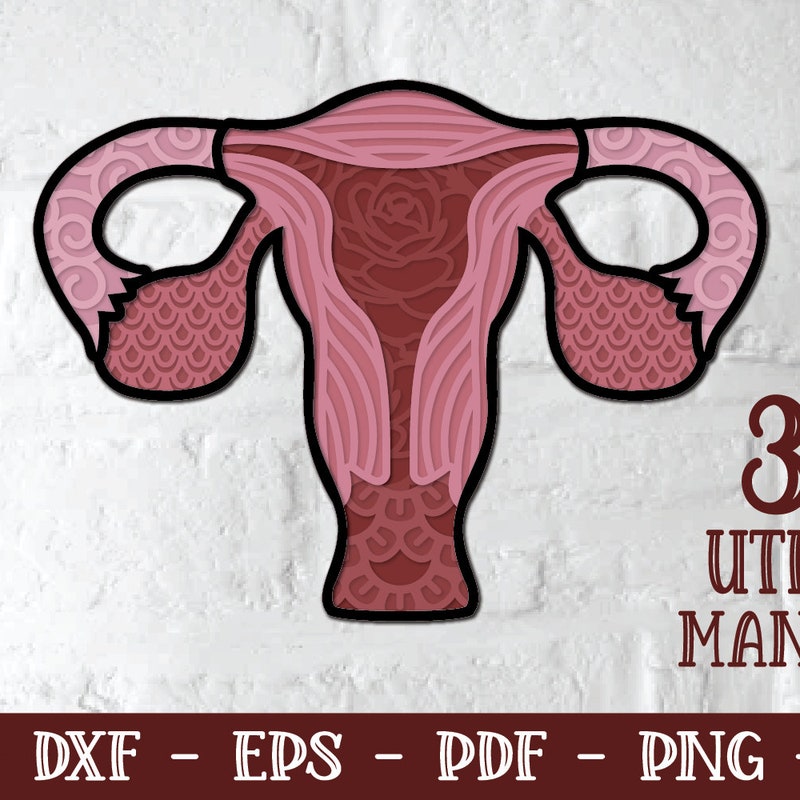 Uterus Svg - Etsy