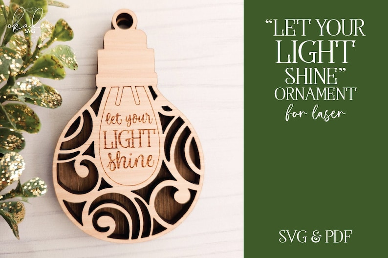 Student Ornament Let Your Light Shine Motivational Ornament - Etsy