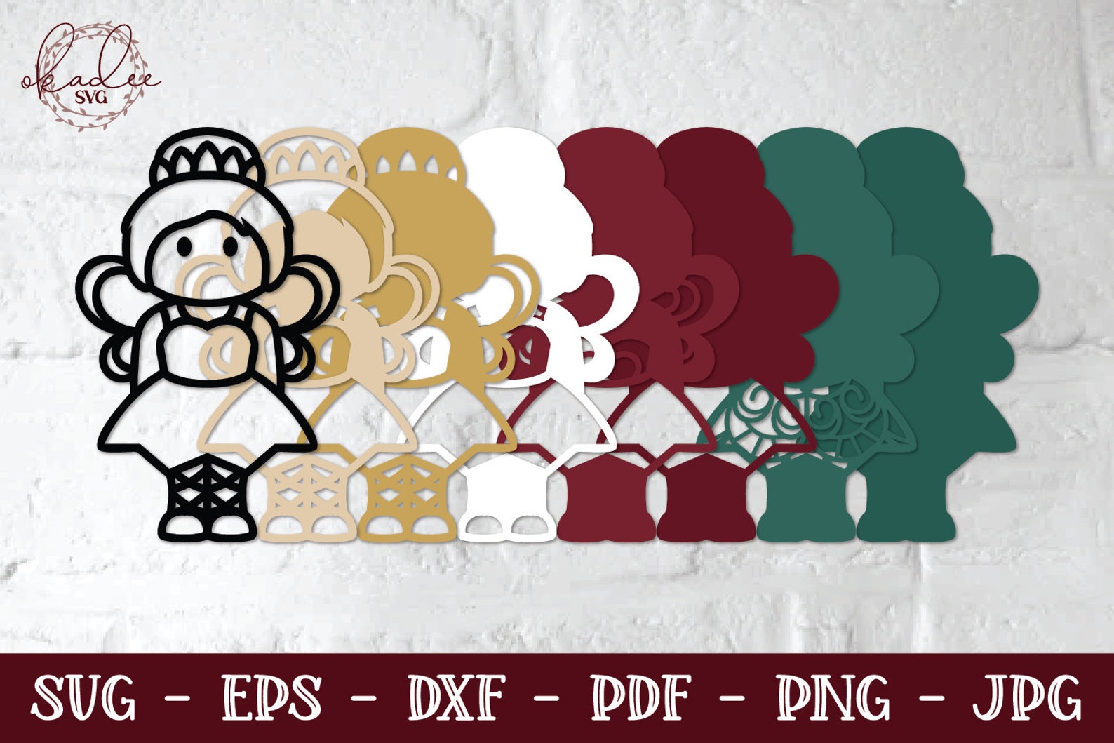 3D Nutcracker SVG Layered Nutcracker SVG Nutcracker Mandala | Etsy