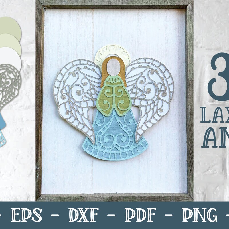 Angel Svg - Etsy